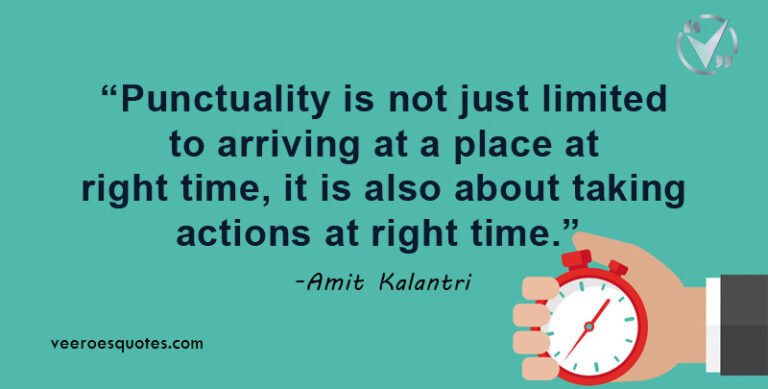 Top Punctuality Quotes and Sayings for Being On Time